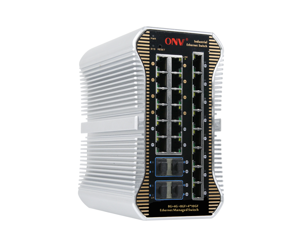 10G uplink 24-port managed industrial Ethernet fiber switch-Industrial ...