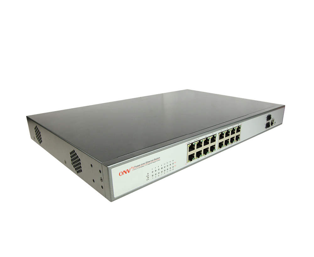 Full gigabit 18-port L2+ managed PoE switch-PoE Switch