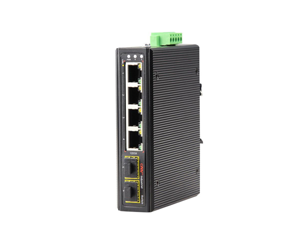 Full gigabit 6-port industrial Ethernet fiber switch-Industrial ...