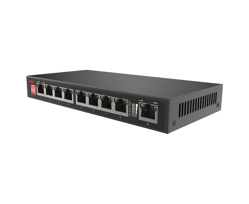 10/100M 9-port AI PoE switch-PoE Switch