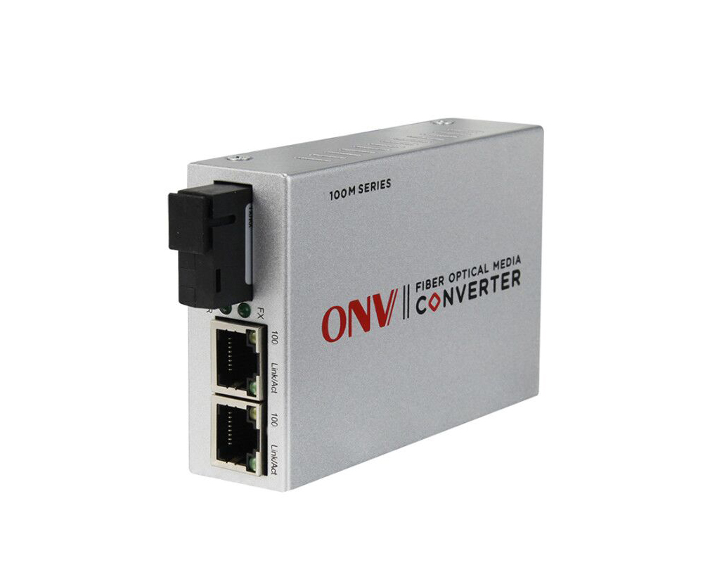 10/100M 3-port single-mode dual fiber media converter-Optical Fiber ...