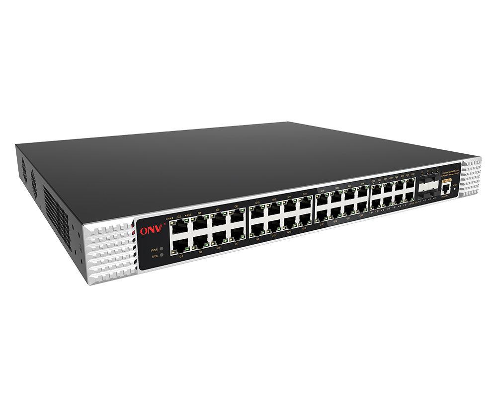 10G uplink 36-port L3 managed industrial PoE switch-Industrial PoE Switch