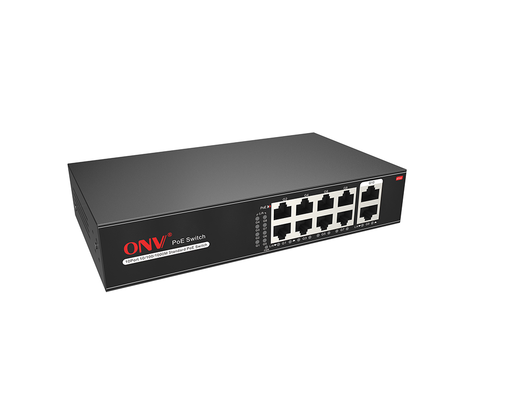 Full gigabit 10-port PoE switch-PoE Switch