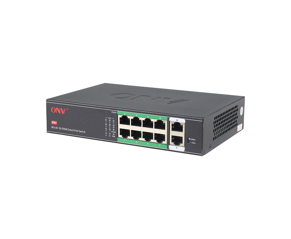 10M/250m transmission 10/100M 10-port PoE switch-PoE Switch