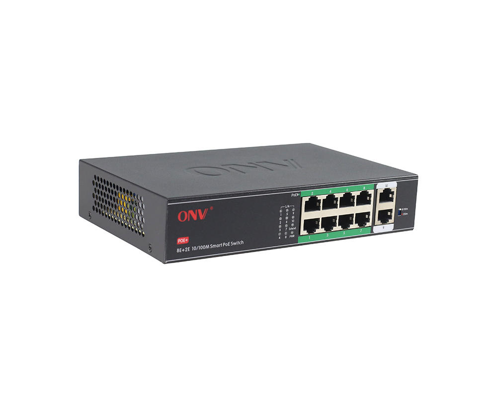 10M/250m transmission 10/100M 10-port PoE switch-PoE Switch