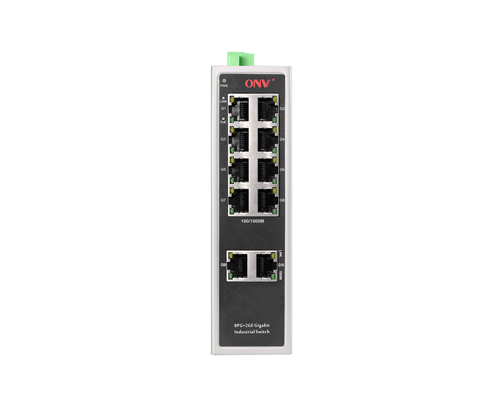 Full gigabit 10-port industrial PoE switch-Industrial PoE Switch